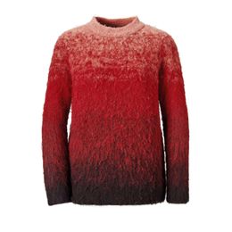 GOLDNER Damen Strickpullover "Kurzgr&ouml;&szlig;e Strickpullover", grau, Gr. 24, Obermaterial: 60% Polyester PES. 30% Polyamid PA. 10% Wolle WO., Pullover,