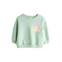 next Sweatshirt M&auml;dchen Gr&ouml;&szlig;e 92 beige / mint / apricot / rosa