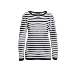 GOLDNER Damen Strickpullover "Kurzgr&ouml;&szlig;e Feinstrickshirt mit U-Boot-Ausschnitt", schwarz, Gr. 25, Obermaterial: 100% Kaschmir WS., Pullover,