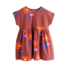 next Kleid M&auml;dchen Gr&ouml;&szlig;e 98 royalblau / hellorange / dunkelorange / hellpink