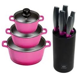 Topf-Set King "Berry", lila (violett), &Oslash;:16cm, T&ouml;pfe, Induktion