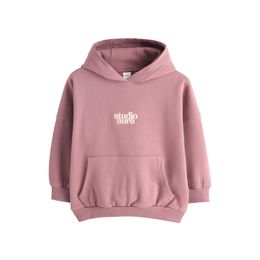 next Sweatshirt M&auml;dchen Gr&ouml;&szlig;e 158 ecru / rostbraun