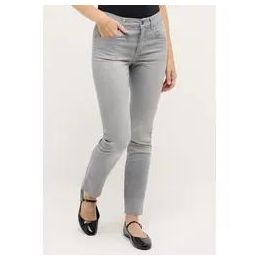 Straight-Jeans Angels "CICI", Damen, Gr. 44, L&auml;nge 30, grau (light grau used), Web, Obermaterial: 89% Baumwolle, 8% Polyester, 3% Elasthan, slim fit normal, Jeans Straight-Jeans, in Slim Fit-Passform