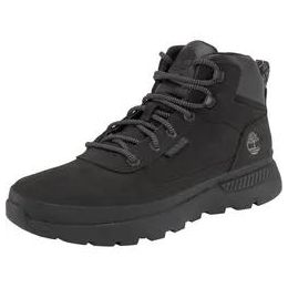 Schn&uuml;rboots Timberland "FIELD TREKKERMID LACE UP SNEAKER", Damen, Gr. 44, schwarz, Leder, Synthetik, Schuhe Schn&uuml;rboots, Winterschuhe, Sneakerboots, Winterboots