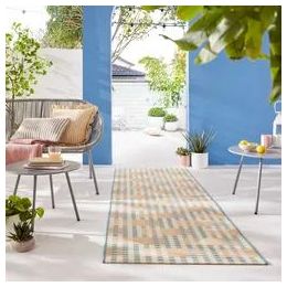 Teppich FLAIR RUGS "Villa", bunt, B:80cm H:3mm L:230cm, Kunstfaser, Teppiche, Teppich, Outdoor Teppich