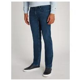 Straight-Jeans Tommy Hilfiger "CORE DENTON", Herren, Gr. 34, L&auml;nge 32, blau (tinted blau), Denim/Jeans, Obermaterial: 98% Baumwolle, 2% Elasthan, straight fit, Jeans Straight-Jeans