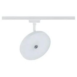 Paulmann Schienensystem-Leuchten "URail Schienenspot Hildor 850lm 15W 3000K 230V Chrom matt", wei&szlig;, 1, &Oslash; 16,2cm H: 22,5cm, Leuchten, 3-Step-Dimmbar, LED Schienensystem