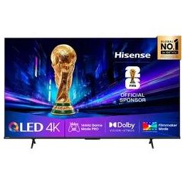 HISENSE QLED-Fernseher "85E77Q PRO", Energieeffizienz: E (A-G), schwarz, 85, Fernseher, 4K UHD QLED