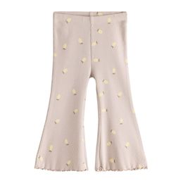 next Leggings M&auml;dchen Gr&ouml;&szlig;e 122 ecru / braun / pastellgelb / jade