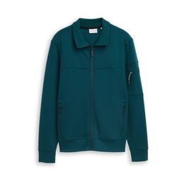Tom Tailor Sweatjacke Herren Gr&ouml;&szlig;e M petrol