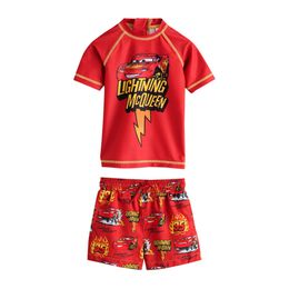 Next Badeanzug Jungen Gr&ouml;&szlig;e 110 gelb / orange / rot / schwarz