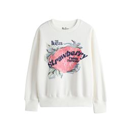 next Sweatshirt Damen Gr&ouml;&szlig;e XXL creme / navy / pastellgr&uuml;n / hellpink