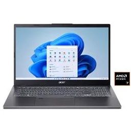 Acer Notebook "A15-61M-R32W", grau, 16 GB RAM 1.000 GB SSD, Ryzen 7, Windows11Home, Notebooks