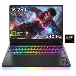 HP Gaming-Notebook "Omen Max 16-ak0073ng", schwarz, 32 GB RAM 1.000 GB SSD, RyzenTM AI 7, Windows11Home, Notebooks