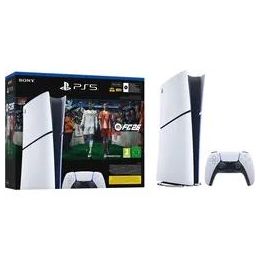 Sony PLAYSTATION 5 Konsolen-Set "PS5 Digital Edition (Slim) - EA Sports FC 26", wei&szlig;, schwarz, B:35,8cm H:8cm T:21,6cm, Spielekonsolen, Digital Edition (Slim) - EA Sports FC 26 Bundle