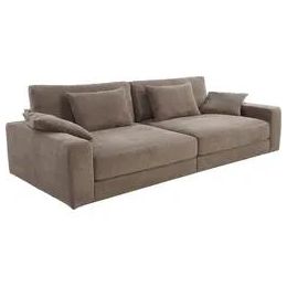 Jockenh&ouml;fer Big-Sofa JOCKENH&Ouml;FER GRUPPE "Milano XXL", taupe, B:290cm T:135cm, Korpus: 100% Polyester;Kissen: 100% Polyester, Sofas, Big-Sofa, mit Federkern, Breite 290cm, Liegefl&auml;che 120x240cm, inklusive Kissen