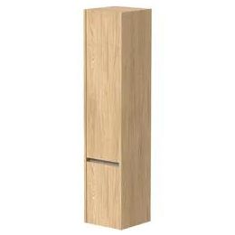 Hochschrank Welltime "City, Badezimmerschrank, Badschrank, Badezimmerm&ouml;bel", light oak, B:35cm H:160cm T:35cm, FSC-zertifizierter Holzwerkstoff, Schr&auml;nke, Hochschrank, Breite 35 cm, H&ouml;he 160 cm, FSC zertifiziert, made in EU