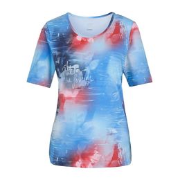 Peter Hahn Joy - T-Shirt mit Rundhals-Ausschnitt, blau, Gr. 46 / L
