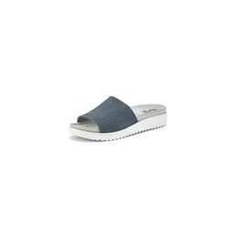 MUBB - Pantolette, blau, Gr. 41 - Leder