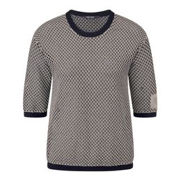 MARC AUREL - Rundhals-Pullover, schwarz, Gr. 42 / M - Baumwolle