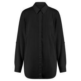 Emilia Lay - Long-Bluse, schwarz, Gr. 54 / XXL