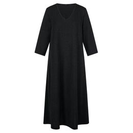 Emilia Lay - Jersey-Kleid mit 3/4-Arm, schwarz, Gr. 46 / L