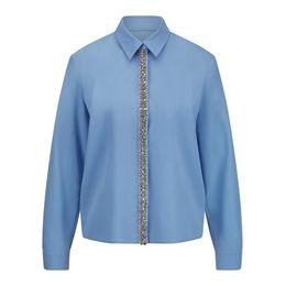 St. Emile - Bluse, blau, Gr. 48 / XL