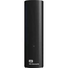 Western Digital WD externe HDD-Festplatte "Elements Desktop 3.0 16TB", schwarz, 16 TB, Festplatten