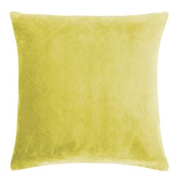 Dekokissen Pad "Smooth", mustard, unifarben, B:40cm H:2cm L:40cm, Polyester, Dekokissen_Sitzkissen_Kissenh&uuml;llen, Perfekte Farbabstimmung