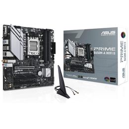 ASUS Mainboard "PRIME B650M-A WIFI II", schwarz, B:24,4cm H:5cm T:24,4cm, Mainboards