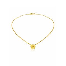 Pure Schmuck Kette 'Clover Bright' Damen Gr&ouml;&szlig;e Onesize gold