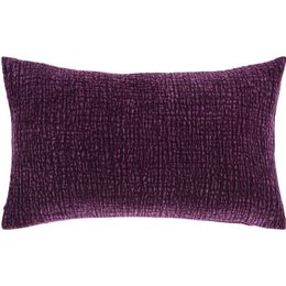 Dekokissen Pad "Fashion", violet, unifarben, B:30cm L:40cm, Polyester, Dekokissen_Sitzkissen_Kissenh&uuml;llen, aus einer italienischen Fashionweberei