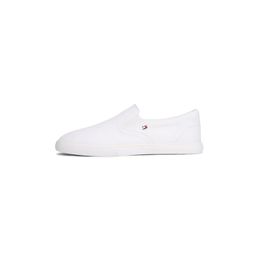 Tommy Hilfiger Slip On Damen Gr&ouml;&szlig;e 37 wei&szlig; Sommerschuhe
