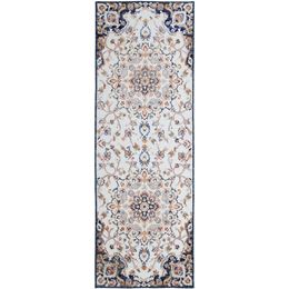 Teppich FLAIR RUGS "Mabel, f&uuml;r drinnen und drau&szlig;en", bunt, B:80cm H:2mm L:230cm, Kunstfaser, Teppiche, Teppich, Outdoor geeignet, gemustert mit Hoch-Tief Effekt