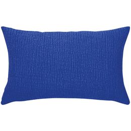 Dekokissen Pad "Fashion", royal blau, unifarben, B:40cm L:30cm, Polyester, Dekokissen_Sitzkissen_Kissenh&uuml;llen, aus einer italienischen Fashionweberei