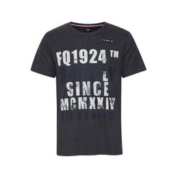 T-Shirt FQ1924 "T-Shirt FQWerno", Herren, Gr. M, grau (charcoal mix), Obermaterial: 100% Baumwolle CO., Shirts T-Shirt