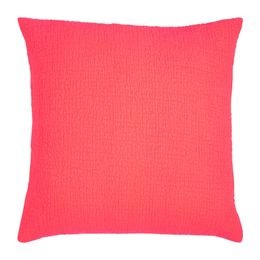 Dekokissen Pad "Fashion", pink, unifarben, B:50cm L:50cm, Polyester, Dekokissen_Sitzkissen_Kissenh&uuml;llen, aus einer italienischen Fashionweberei