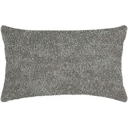 Dekokissen Pad "Murray", grau, unifarben, B:35cm L:60cm, Polyester, Dekokissen_Sitzkissen_Kissenh&uuml;llen, made in Europe