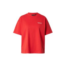 Napapijri T-Shirt 'Iliana' Damen Gr&ouml;&szlig;e XXS flieder / rot / wei&szlig;