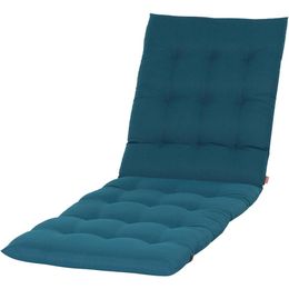 Liegenauflage siena GARDEN "ATRIA, 200 cm", blau (petrol), B:58cm H:6cm T:200cm, Polyester, Polsterauflagen, Dessin Uni, aus 100% recyceltem Polyester, in verschiedenen Farben