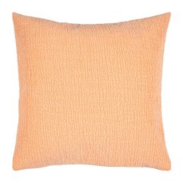 Dekokissen Pad "Fashion", apricot, unifarben, B:60cm L:60cm, Polyester, Dekokissen_Sitzkissen_Kissenh&uuml;llen, aus einer italienischen Fashionweberei