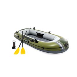 Schlauchboot Intex "Seahawk 2 Zwei Personen Boot-Set", gr&uuml;n, KleinbooteB:114cm H:41cm L:236cm, Kunststoff, B:114cm H:41cm L:236cm