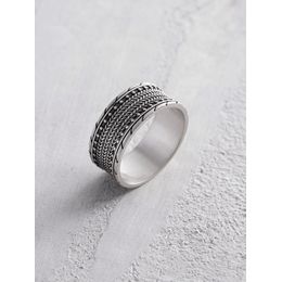 Reytel Ring 'TEXTURED' male Silver size 72
