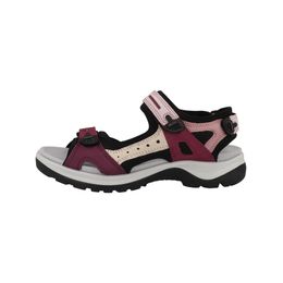 Ecco Trekkingsandale 'Offroad' Damen Gr&ouml;&szlig;e 36 beige / rosa / dunkelpink / schwarz