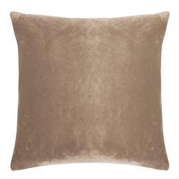 Dekokissen Pad "Smooth", beige, unifarben, B:50cm H:2cm L:50cm, Polyester, Dekokissen_Sitzkissen_Kissenh&uuml;llen, Perfekte Farbabstimmung