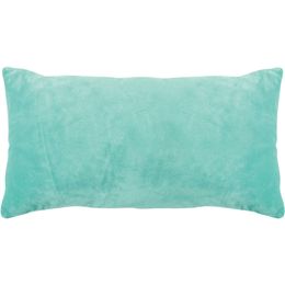 Dekokissen Pad "Smooth", mint, unifarben, B:25cm H:2cm L:50cm, Polyester, Dekokissen_Sitzkissen_Kissenh&uuml;llen, Perfekte Farbabstimmung