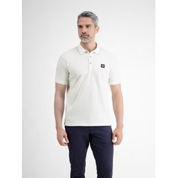 Poloshirt Lerros "Poloshirt f&uuml;r Herren, sportiv und bequem", Herren, Gr. XXL, wei&szlig; (broken wei&szlig;), 97% Baumwolle, 3% Elasthan, ohne Ausschnitt, Shirts