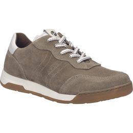 Sneaker Josef Seibel "Blake 03, sand-kombi", Damen, Gr. 42, beige (sand, kombi), Obermaterial: 100% Rindsleder Leather cow., Schuhe Sneaker