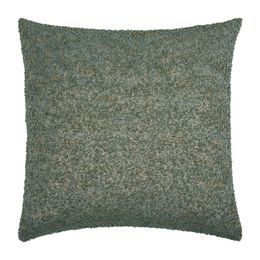 Dekokissen Pad "Murray", gr&uuml;n, unifarben, B:45cm L:45cm, Polyester, Dekokissen_Sitzkissen_Kissenh&uuml;llen, made in Europe