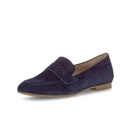 Slipper Gabor "Slipper", Damen, Gr. 37, blau, Schuhe Slipper